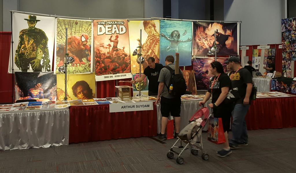 Arthur Suydam Steals Other Creator Tables at Montreal Comic Con, Called ...